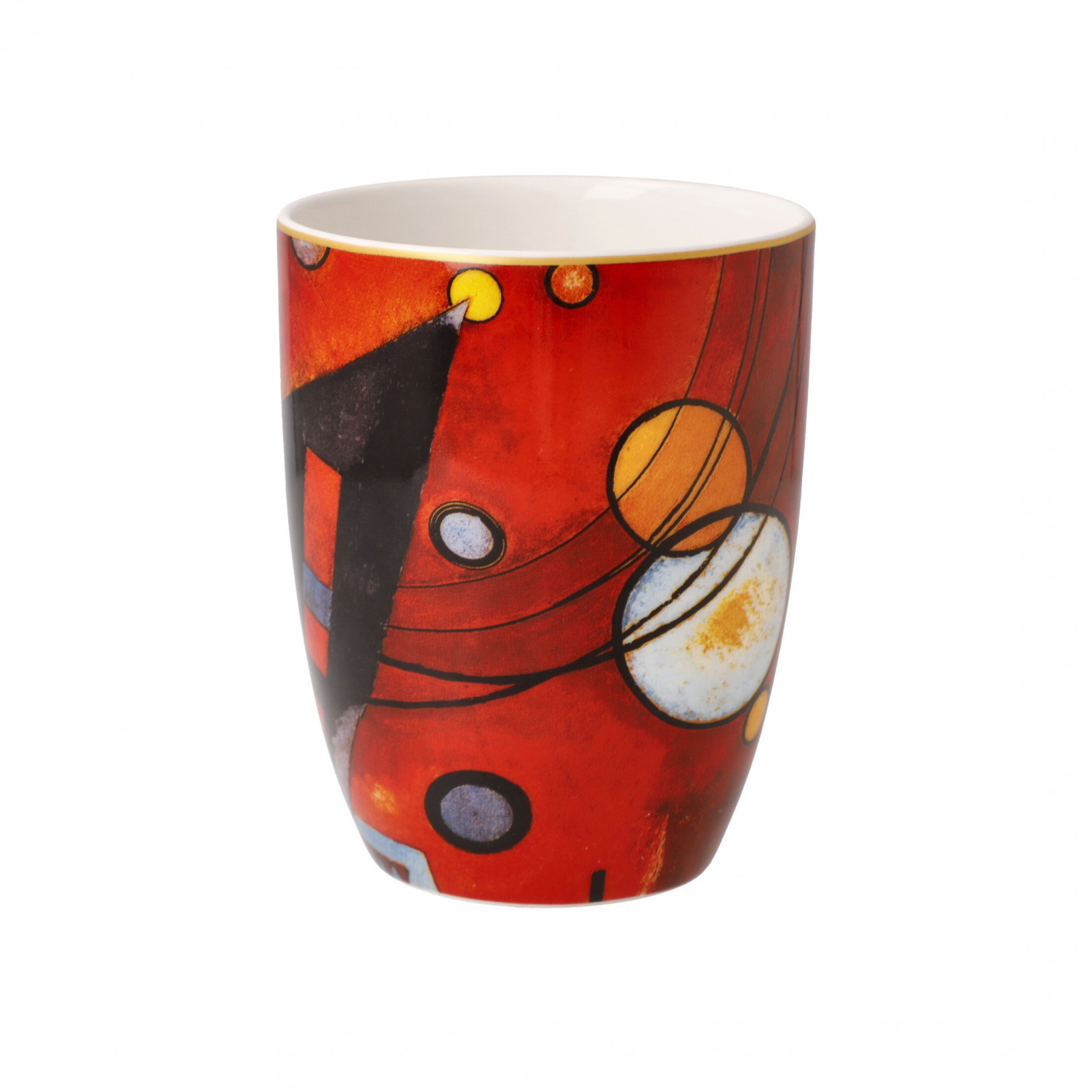 Wassily Kandinsky Heavy Red Kubek 0,4 l Goebel | Porcelana Online